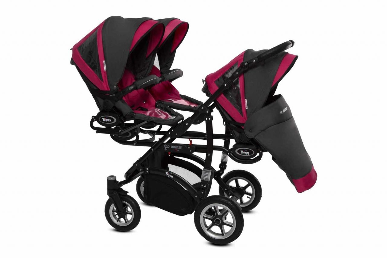 Trippy. Poussette pour les triplés | Le Coin De Lara